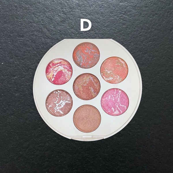 Professional shiny blusher Glow highlighter palette kit makeup Glitter ...