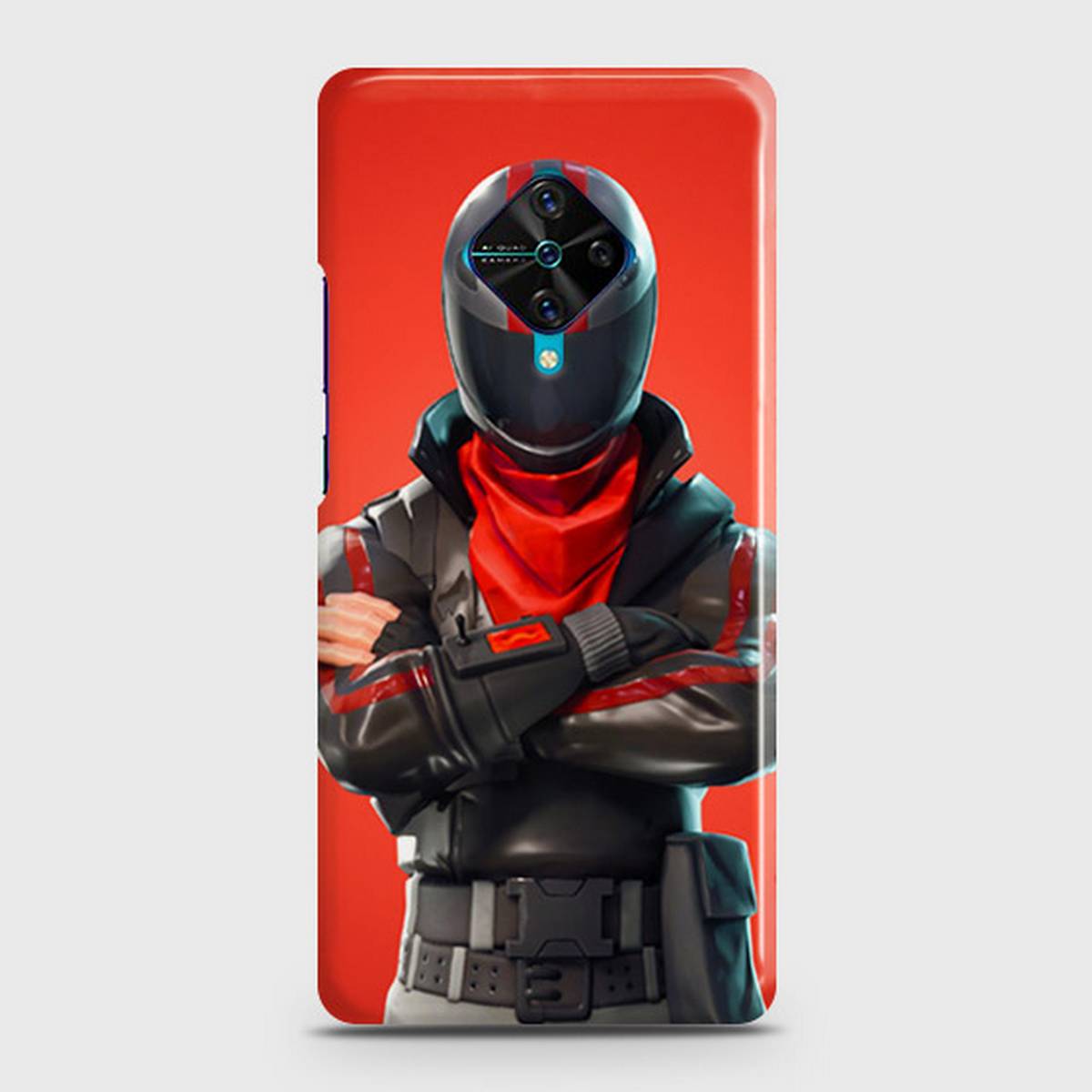 Vivo_S1_Pro Cover Fortnite character with Helmet Hard Cover- Design 12 ...