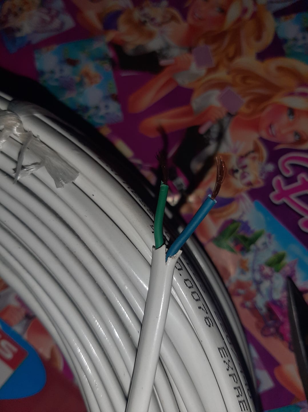 Premium Quality 2 core Flat Wire 40/76,10m,20m,30m,40m,50m..99.99 ...