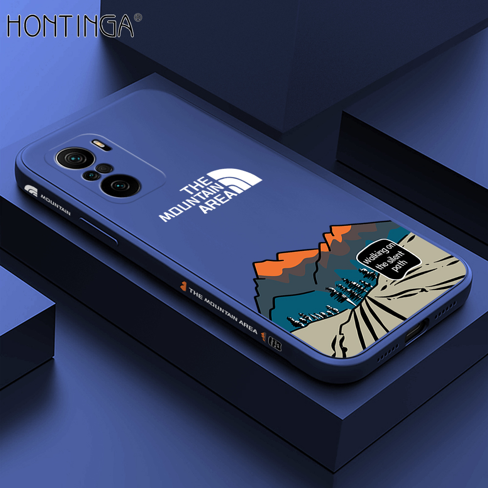 Hontinga for Xiaomi Poco F3 Case Side Design Phone Cover Simple Elegant ...