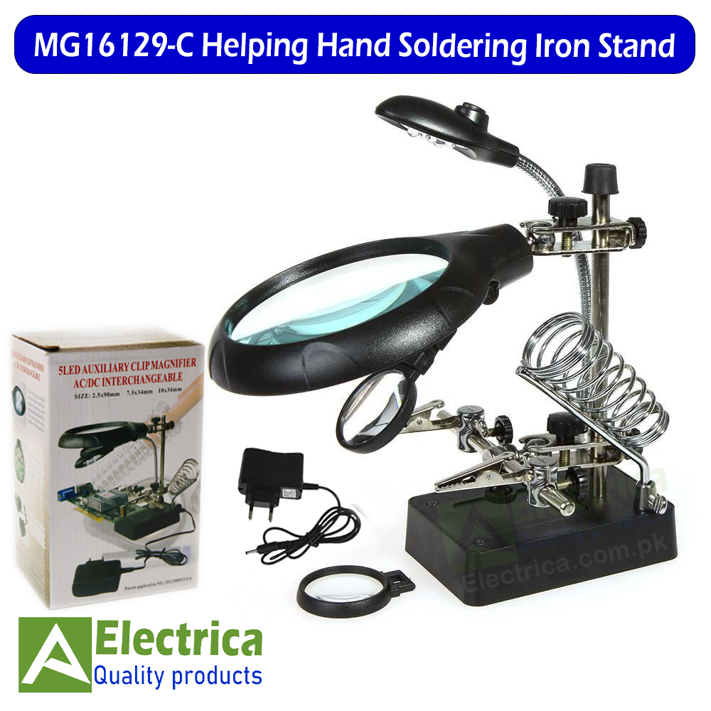 Helping Hand Soldering Iron Stand TE-800 TE-801 TE-805 MG-16129-C UT ...