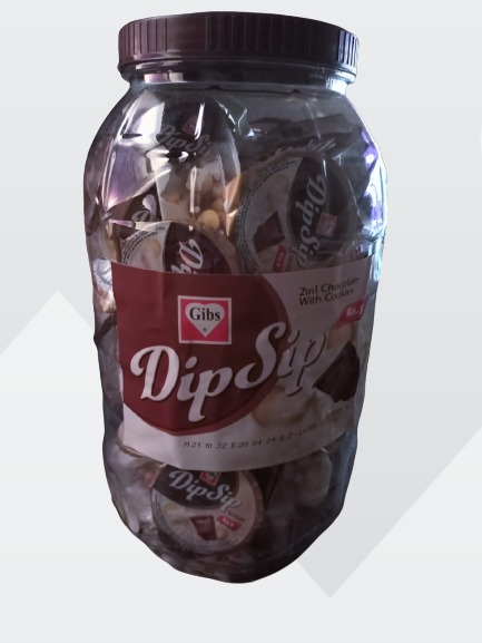 Dip Sip Chocolate With Cookies (60 PCS JAR) | Daraz.pk