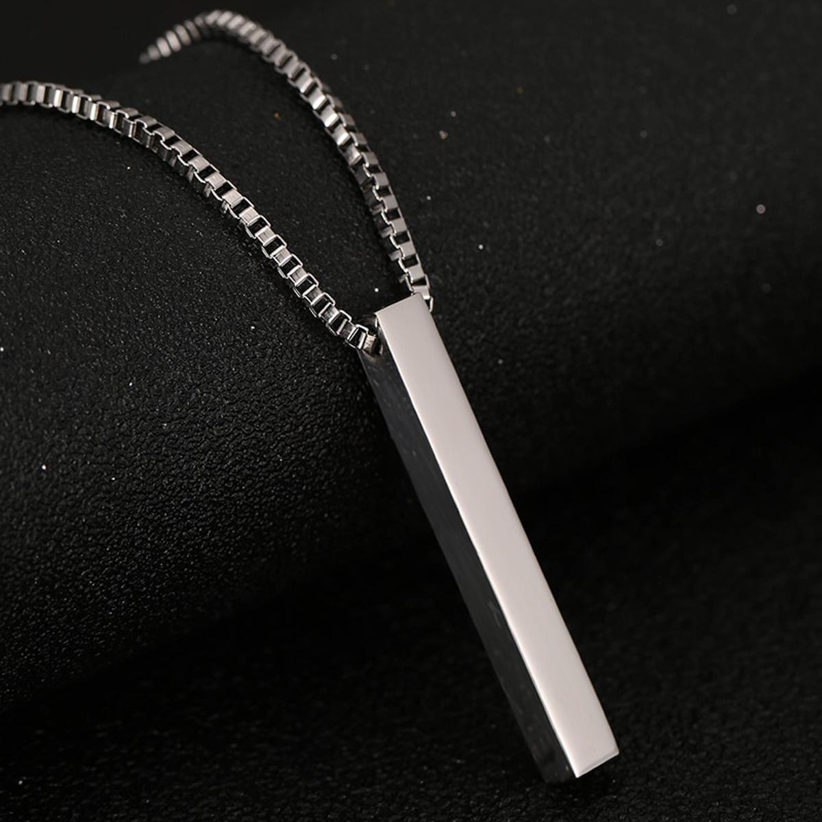New Attractive Multicolor Vertical Bar Necklace for Men /Locket/Chain ...
