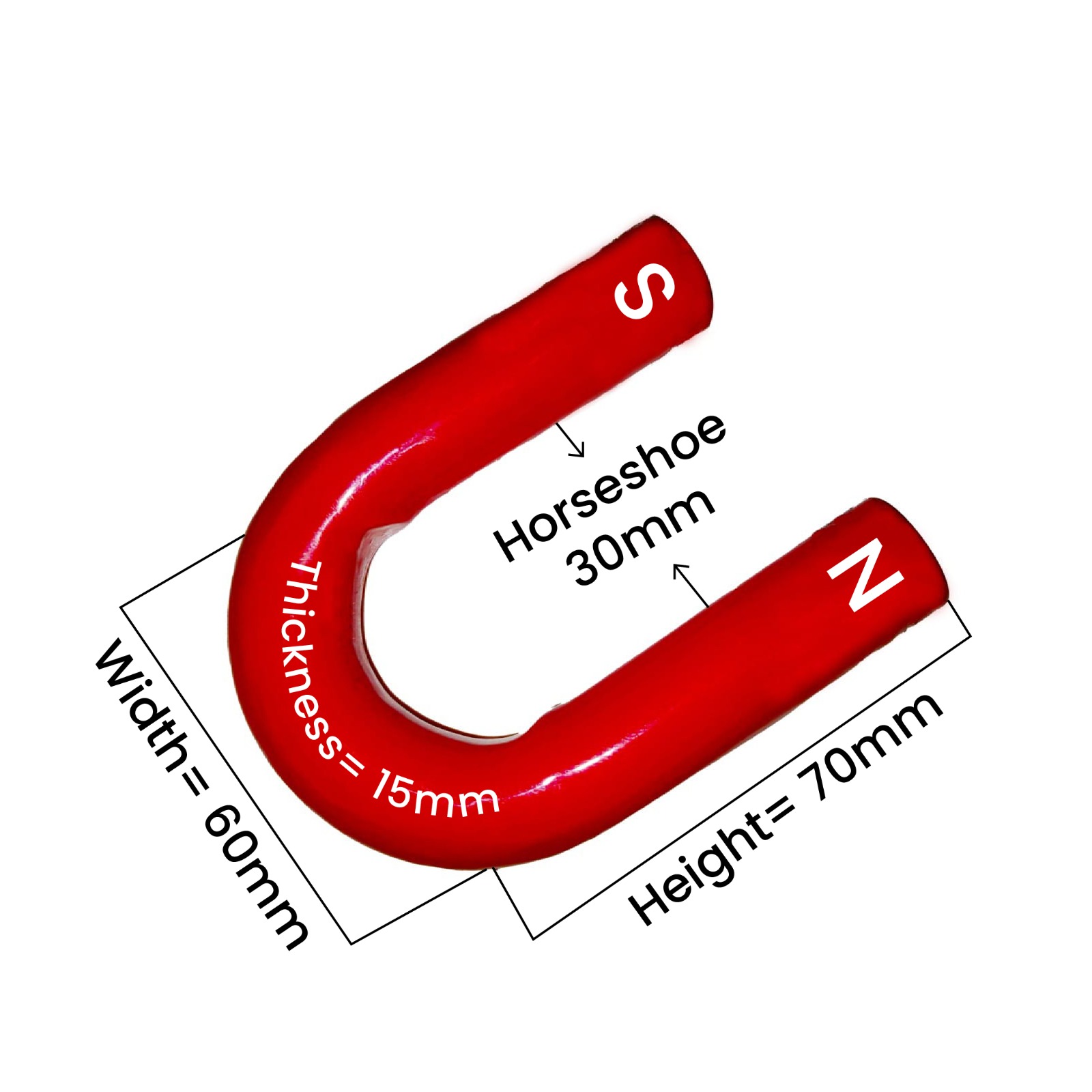 U Shape Magnet 4 kg pull available in Pakistan | Daraz.pk