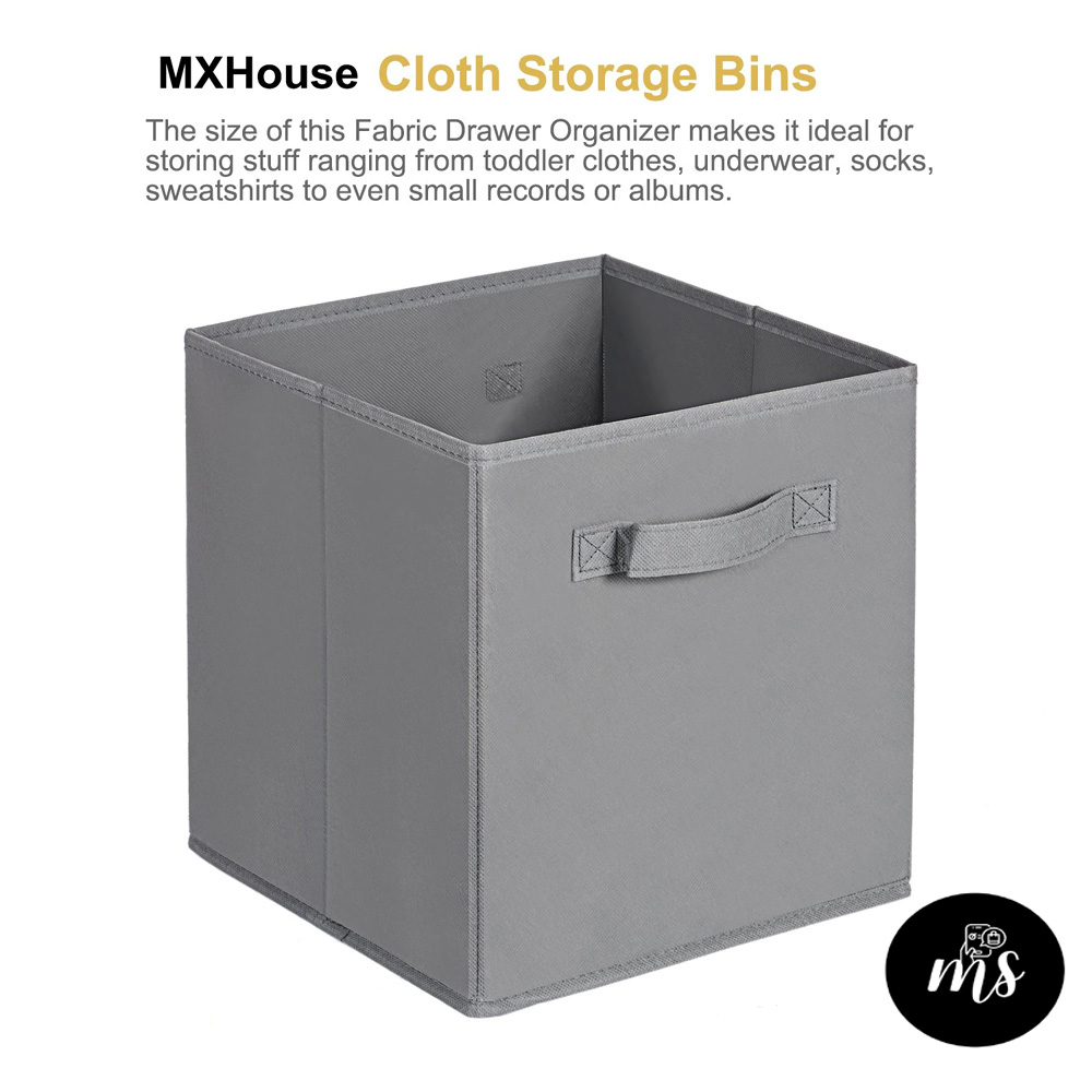 Foldable Storage Cubes Organizer Basket Bin Storage Boxes Storage ...