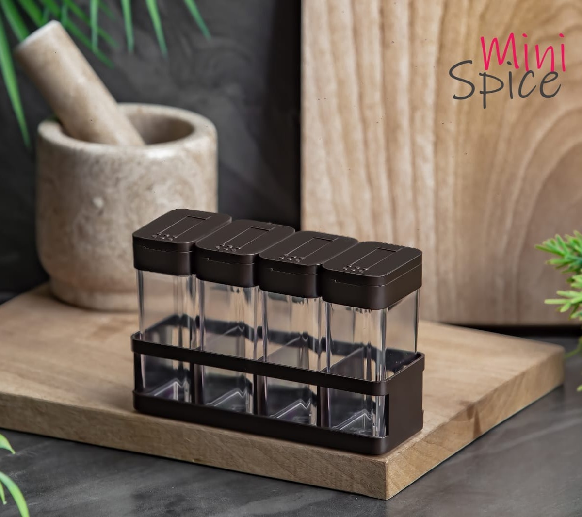 Mini Transparent Storage Box Set – 4-Piece Airtight Containers for ...
