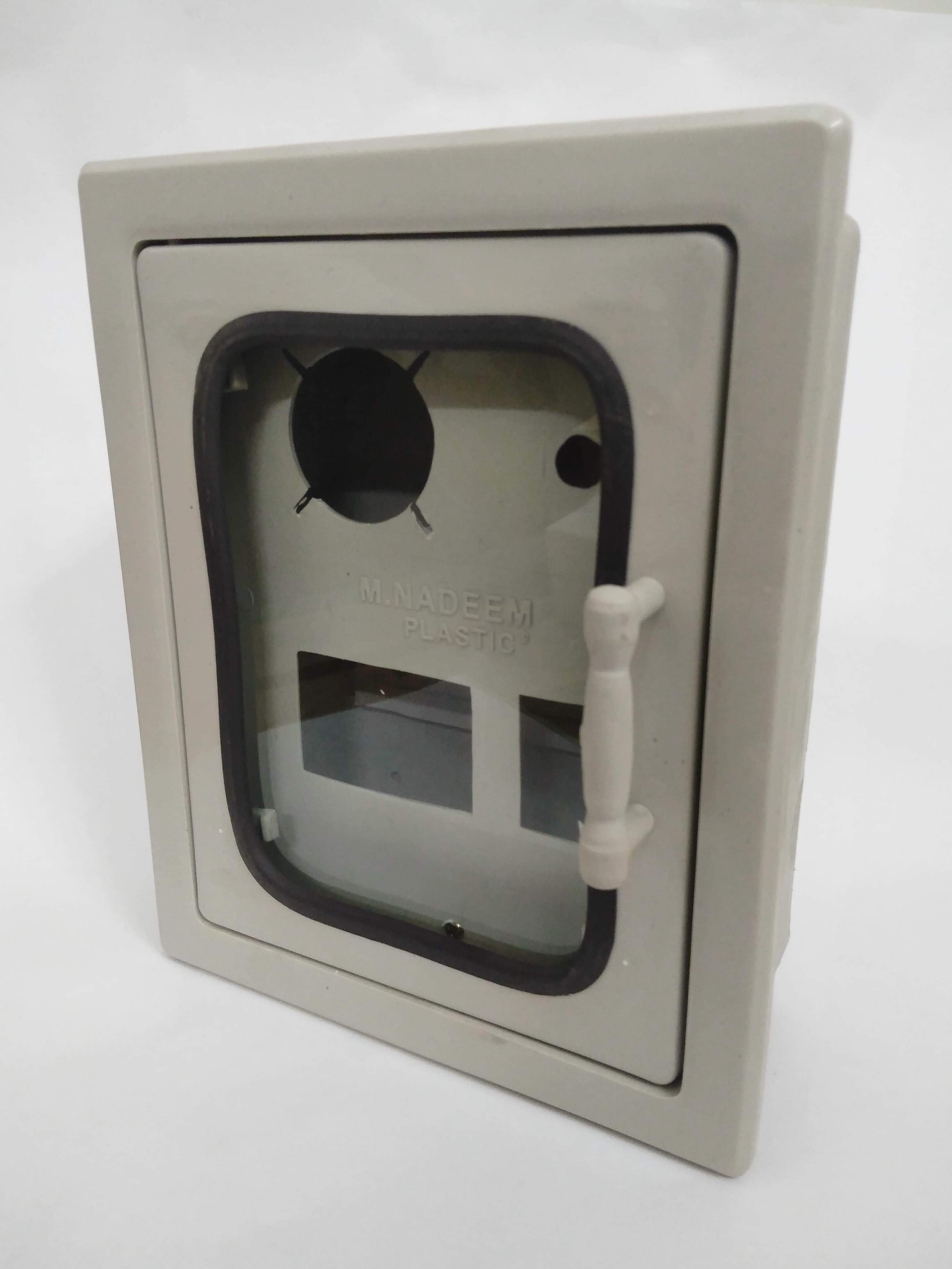 Weatherproof Plastic Panel box (8"x10")-Light Ash Colour-Electric ...