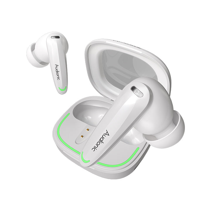 Audionic Airbud 735 ION Quad Mic ANC Wireless Earbuds | Gaming mode Low ...