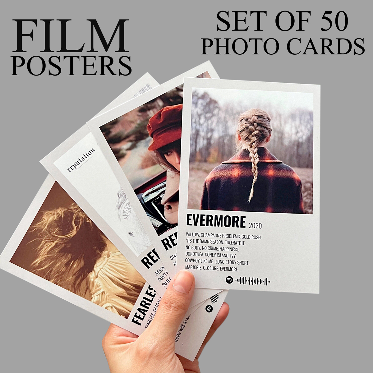 Customize 50 Polaroid Film Posters - Movie Poster, Indoor Room Decor ...