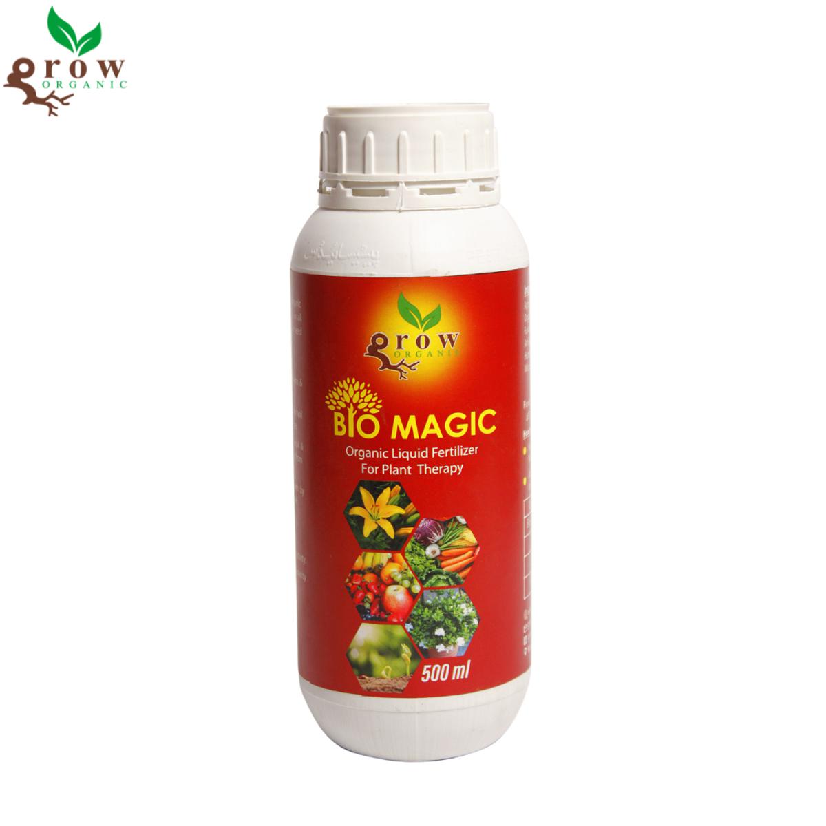 Grow organic BIO MAGIC 500 ml (Organic liquid fertilizer for plants ...