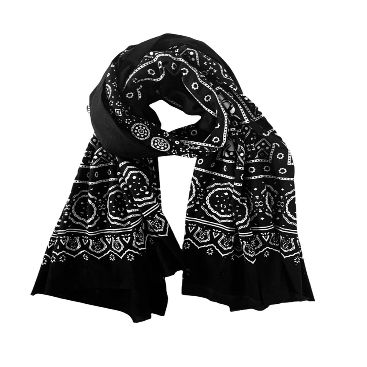 Sindhi Ajrak Multi Color Sindhi Ajrak - Printed Black Pakistani Sindhi ...