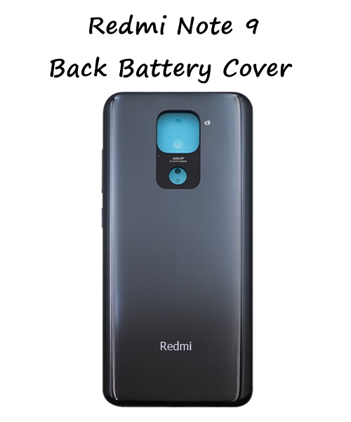 Redmi Note 9 Back Battery Cover Rear Door Housing Case Back Panel for ...