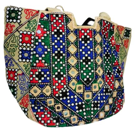 pakistani traditional embroidered hand shoulder strap bag full size ...