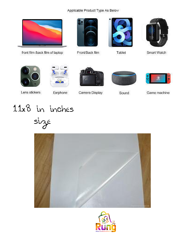 Protector Lamination Sticker Sheet Self Adhesive | Daraz.pk