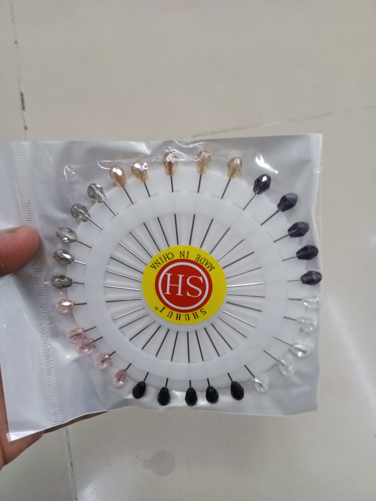 Crystal Diamond (30) Pins 2.5 Inch Hijab | Scarf | Safety Pins | For ...