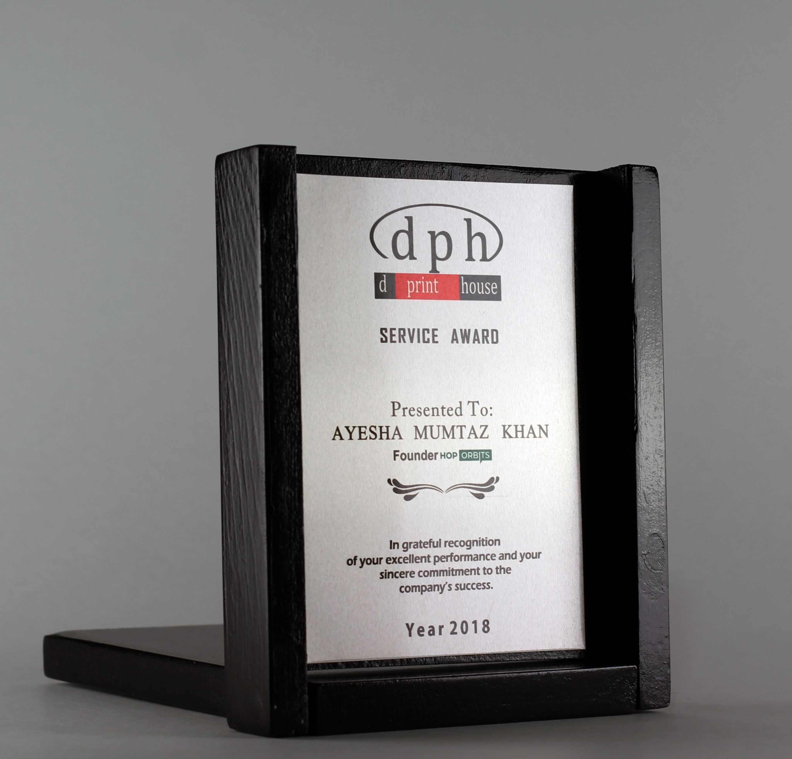 Customized souvenir trophy award corporate memory gift, teacher award ...