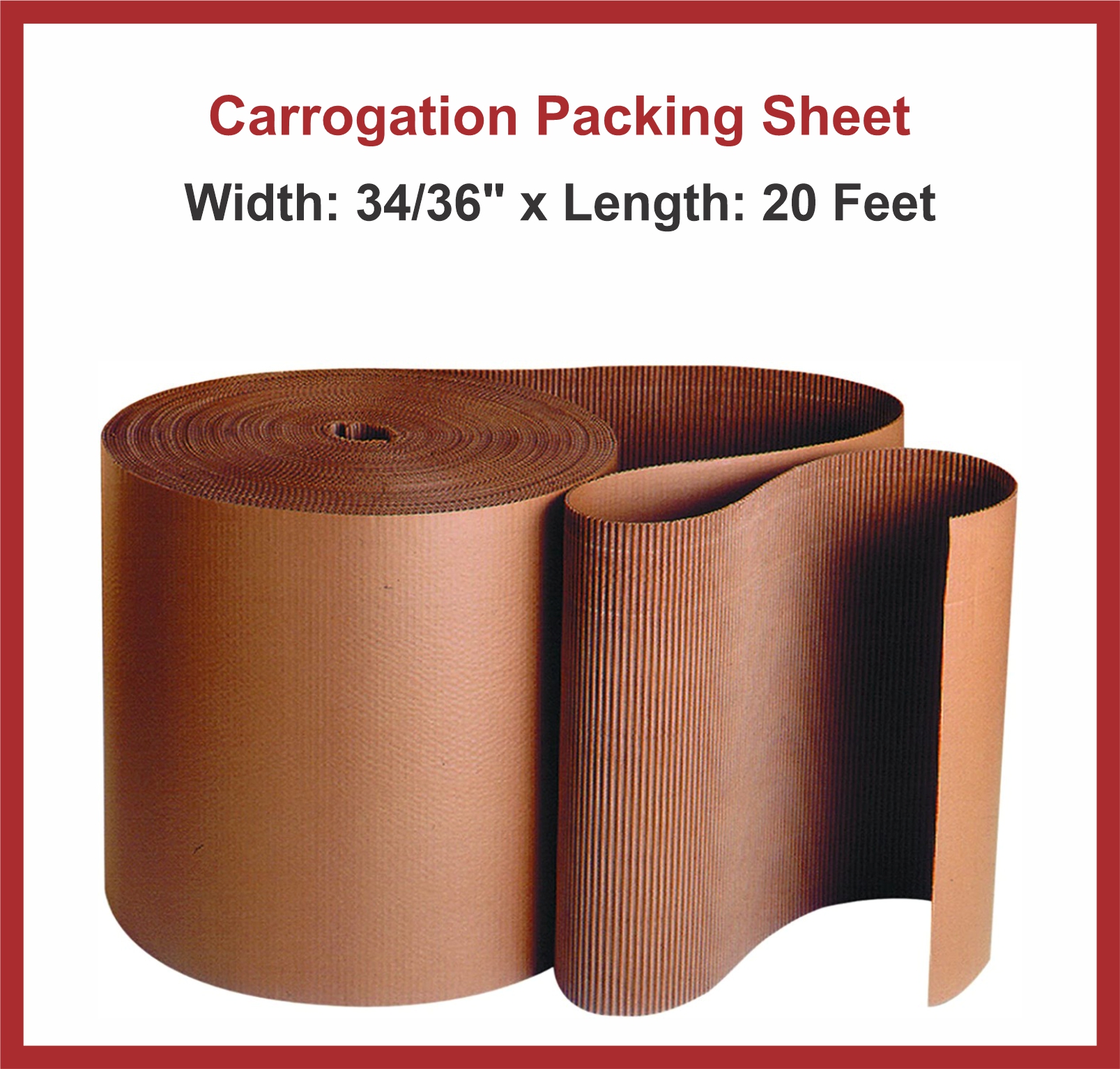 Packing material corrugated roll corrugated Sheet Wrapping paper ...