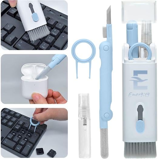 7 in 1 Keyboard & Earphone Cleaner,Soft Keyboard Cleaning Brush with ...