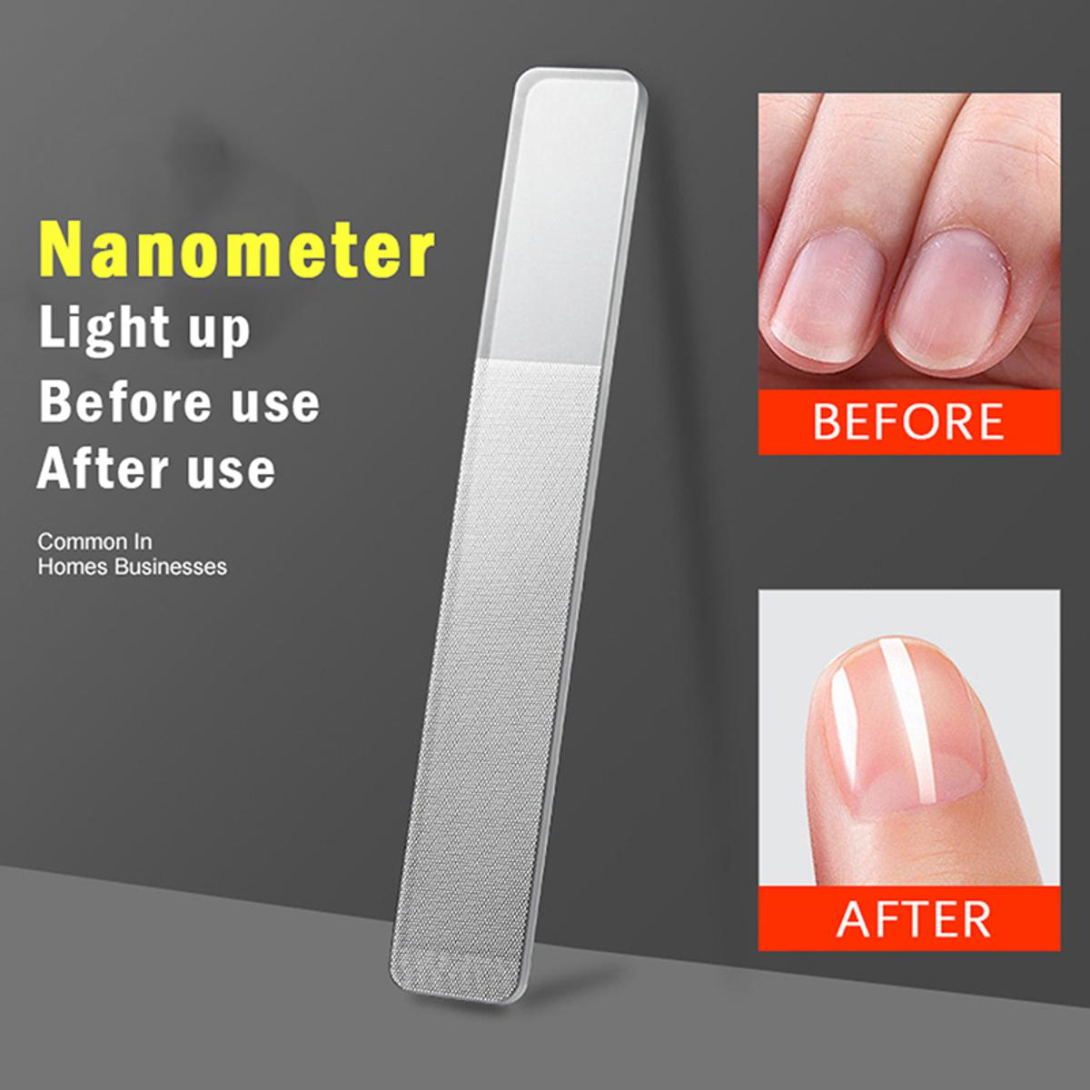 Nail Buffer Before After