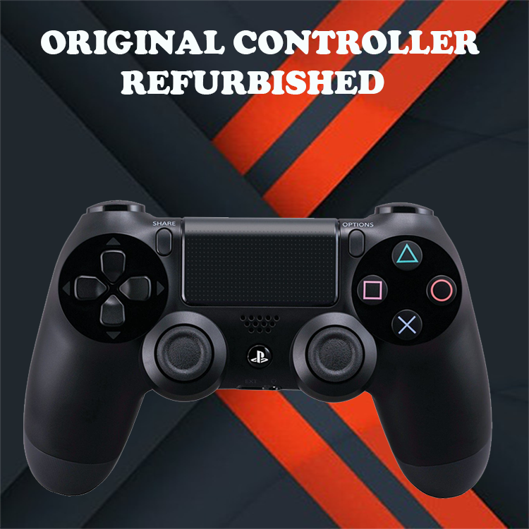 PLAYSTATION 4 ORIGINAL REFURBISHED CONTROLLER PS4 BLACK | Daraz.pk