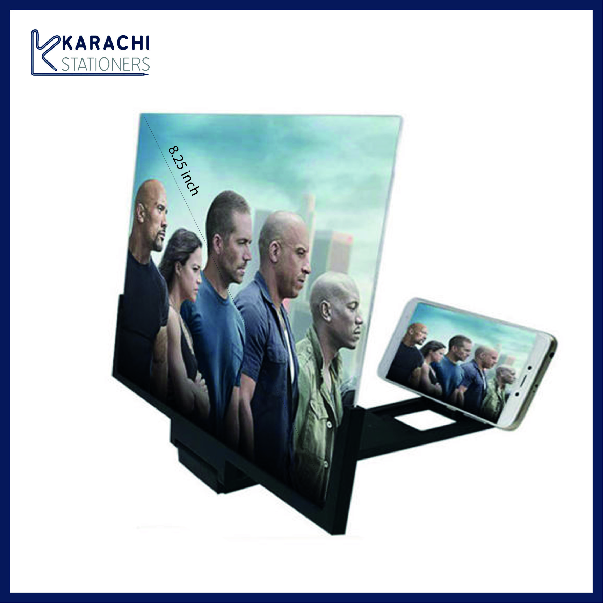 Upto 12 inch Mobile Phone Video Amplifier Enlarged Screen Magnifier ...