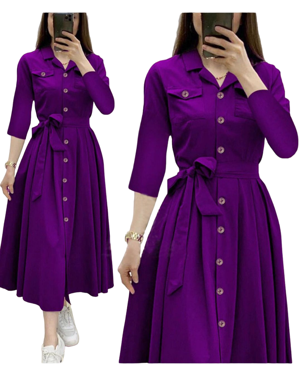 Dealistaan Fancy Flair 3-Piece Stitched Long Frock for Women - Heavy ...