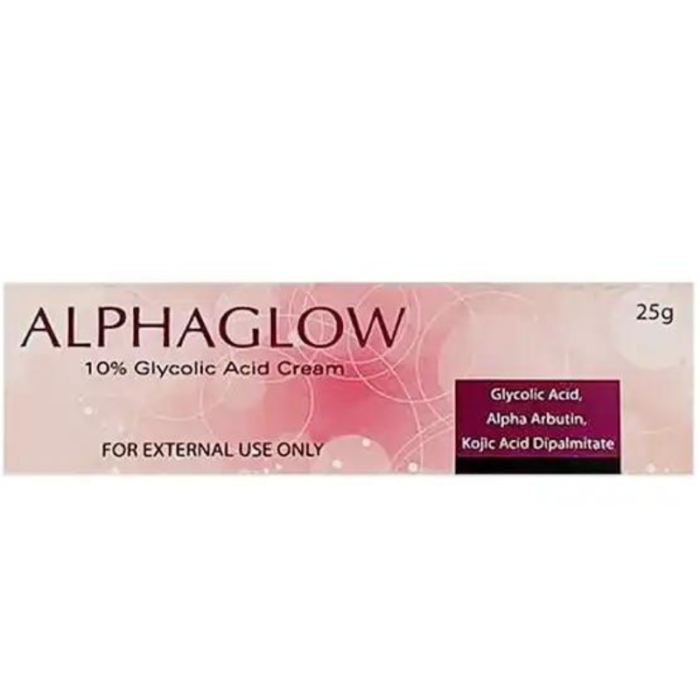 Get AlphaGlow Cream with 10% Glycolic Acid – Best Selling Medicated ...