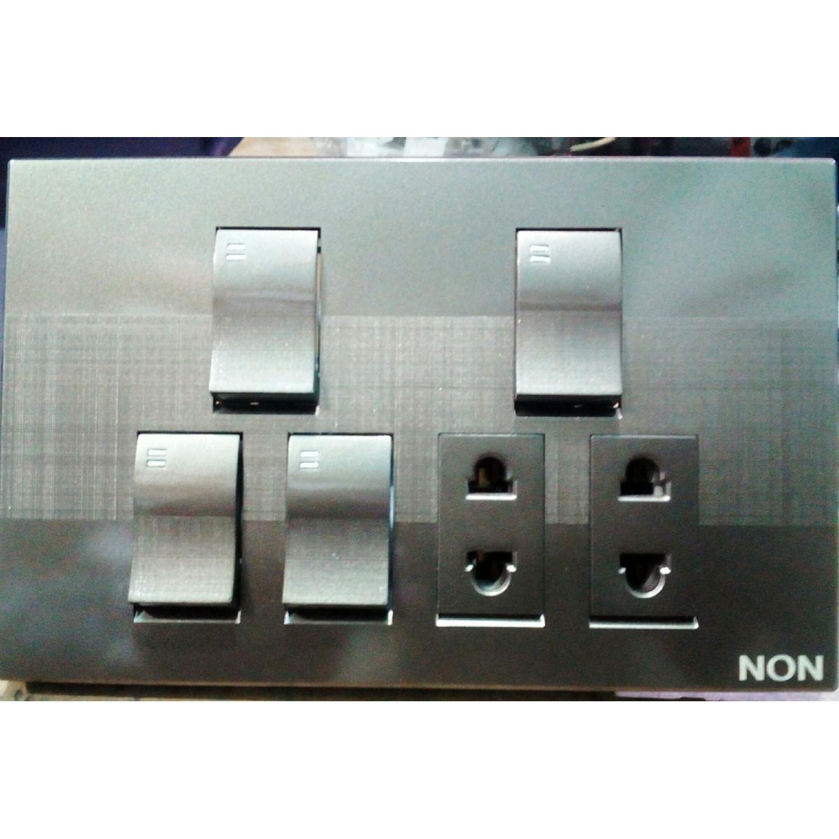 4+2 switch socket China fitting | Daraz.pk