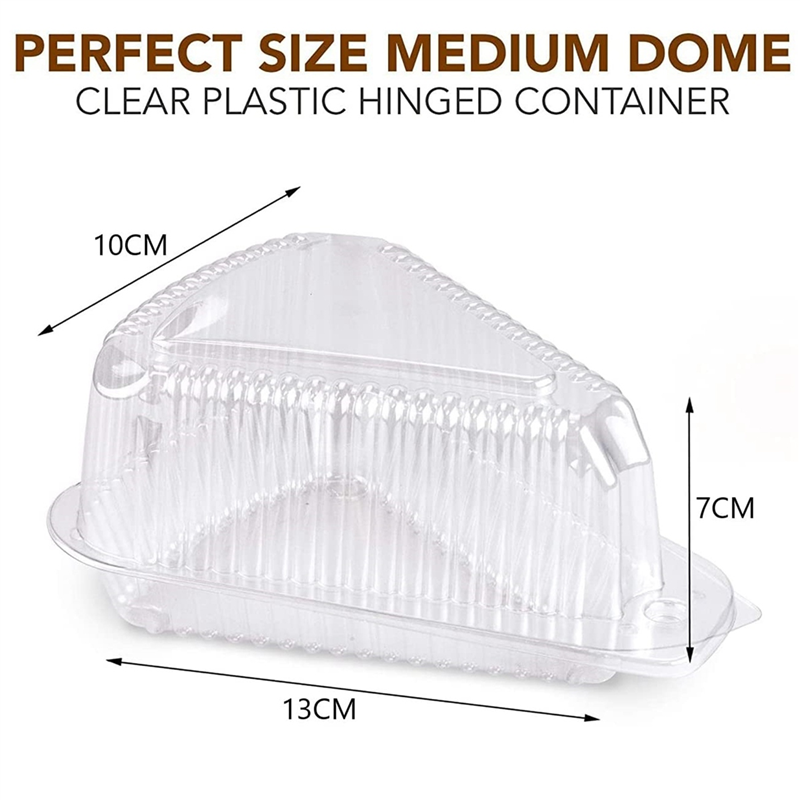 100Pcs Triangle Cheesecake Boxes Triangle Pie Holders Cake Boxes | Daraz.pk