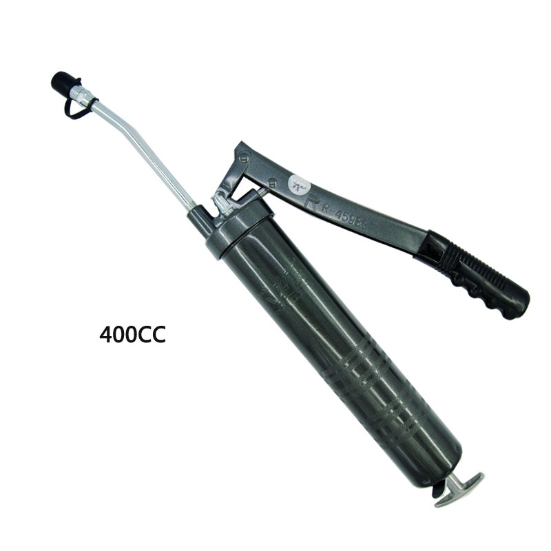 Ingco Heavy Duty 400cc Air Grease Gun - 4500psi-7300psi, Steel High Pressure Pneumatic Grease ...