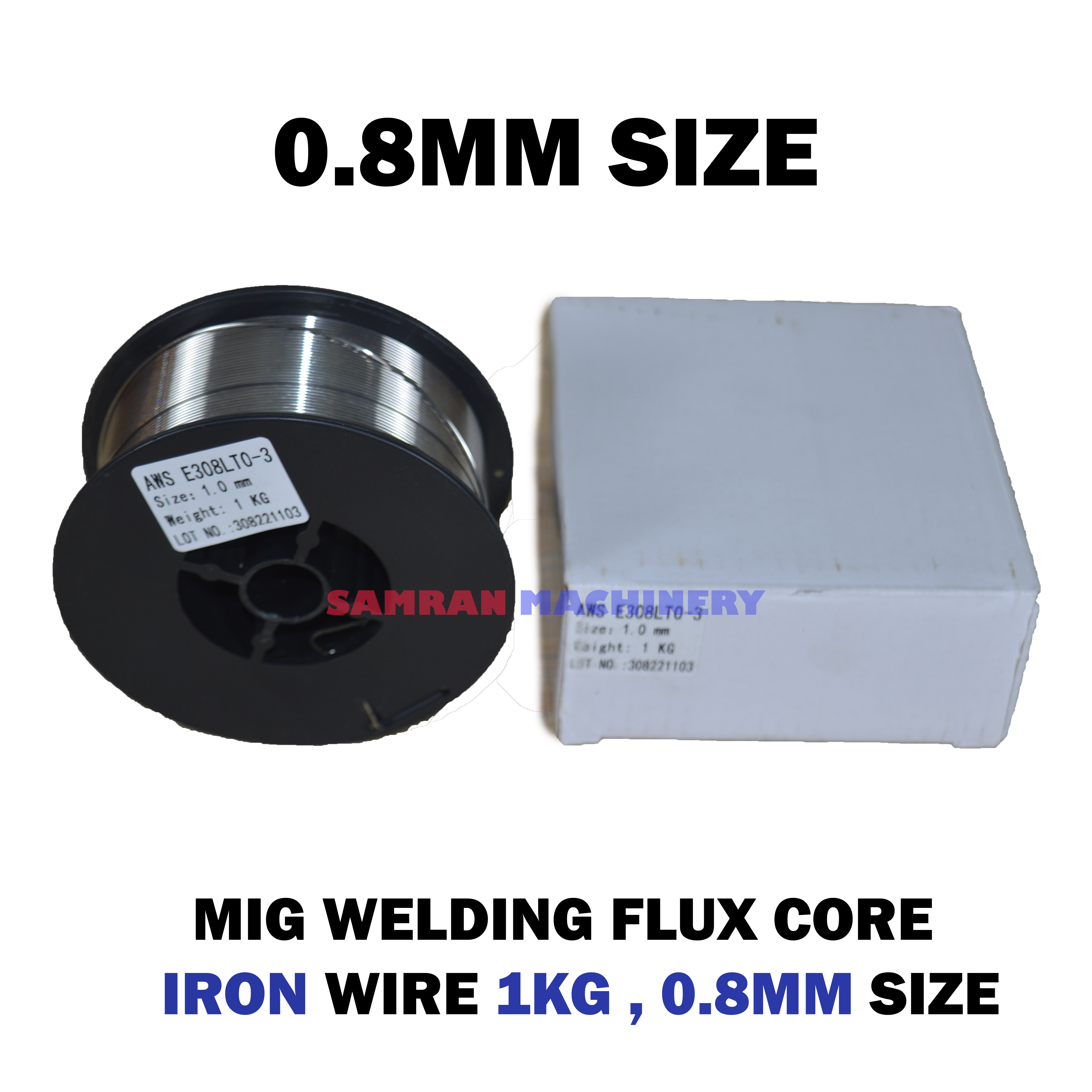 MIG WELDING FLUX CORE WIRE, 1KG, 0.8MM | Daraz.pk