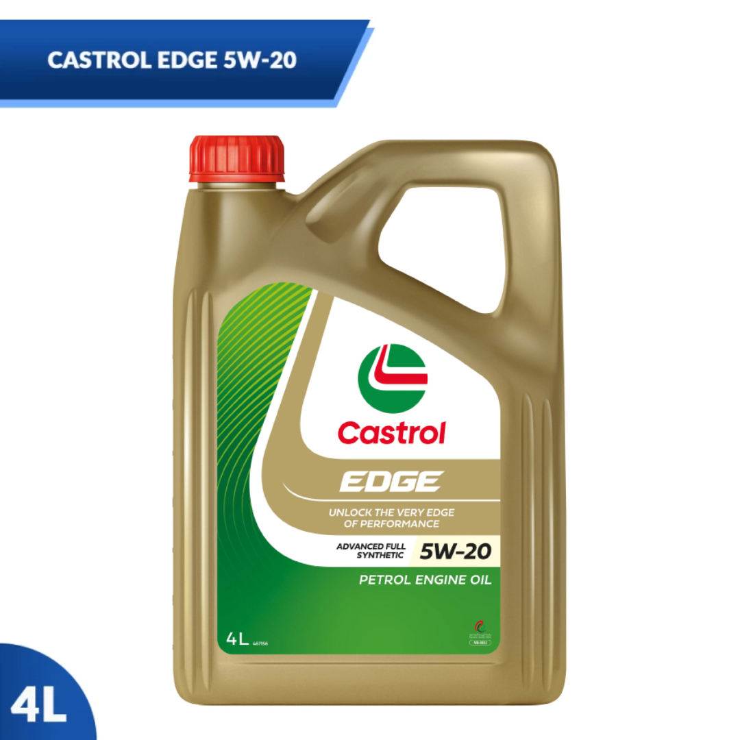 Castrol EDGE (5W-20) Advanced Full Synthetic 4L, Gasoline Engine Oil ...