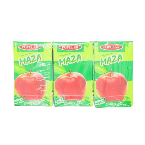 Maza Apple juice 250ml 12 Pcs | Daraz.pk