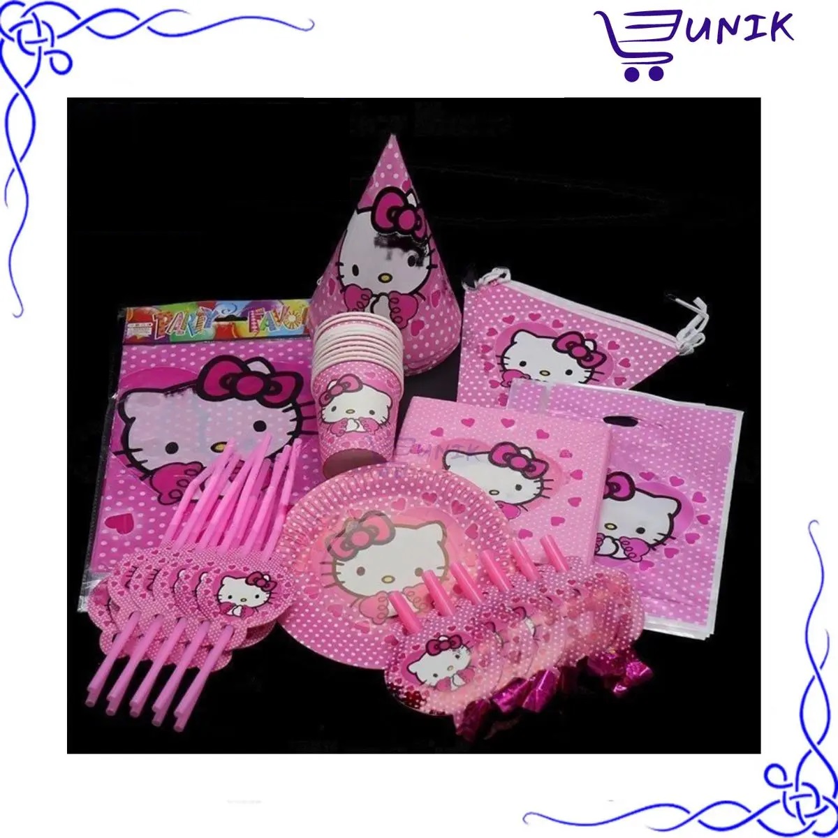 Hello Kitty First Birthday Party Supplies