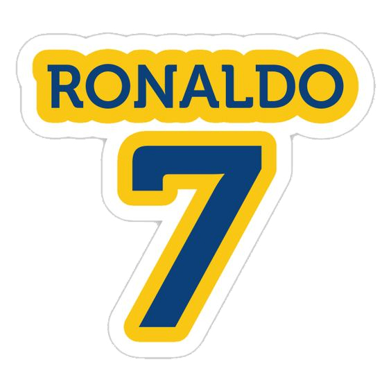 CR7 Ronaldo Sticker for Laptop and Sticker for Mobile 1pcs 2x3 inch ...
