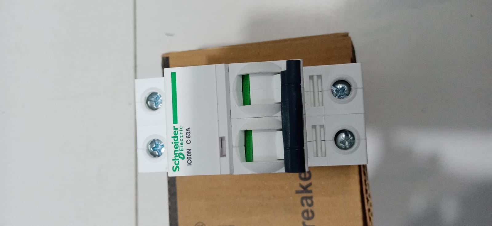 DC BREAKER 2 Pole 63A DC 1000V Circuit Breaker Direct Current Fuse for ...