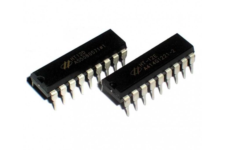 RF Encoder/Decoder IC HT12E / HT12D 18 Pin Dip | Daraz.pk
