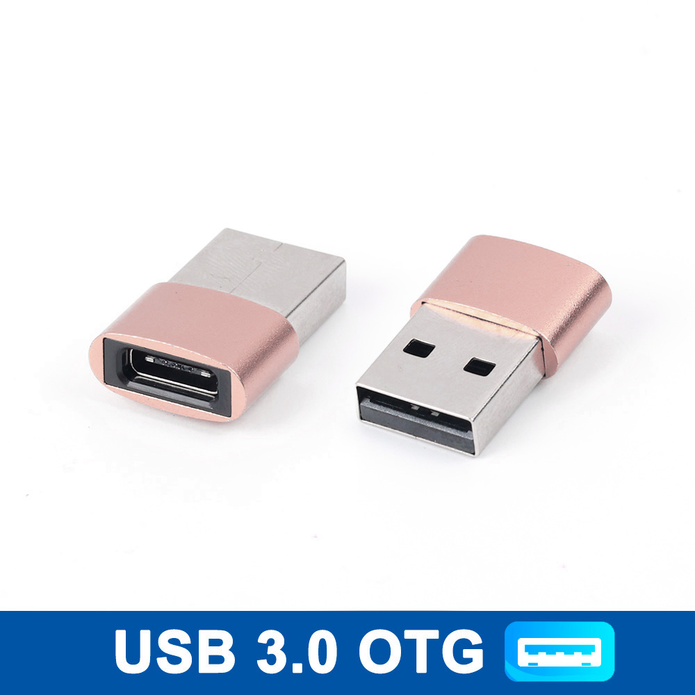 USB To Type C OTG Adapter -USB-C Male To Type-c Female Converter -For ...
