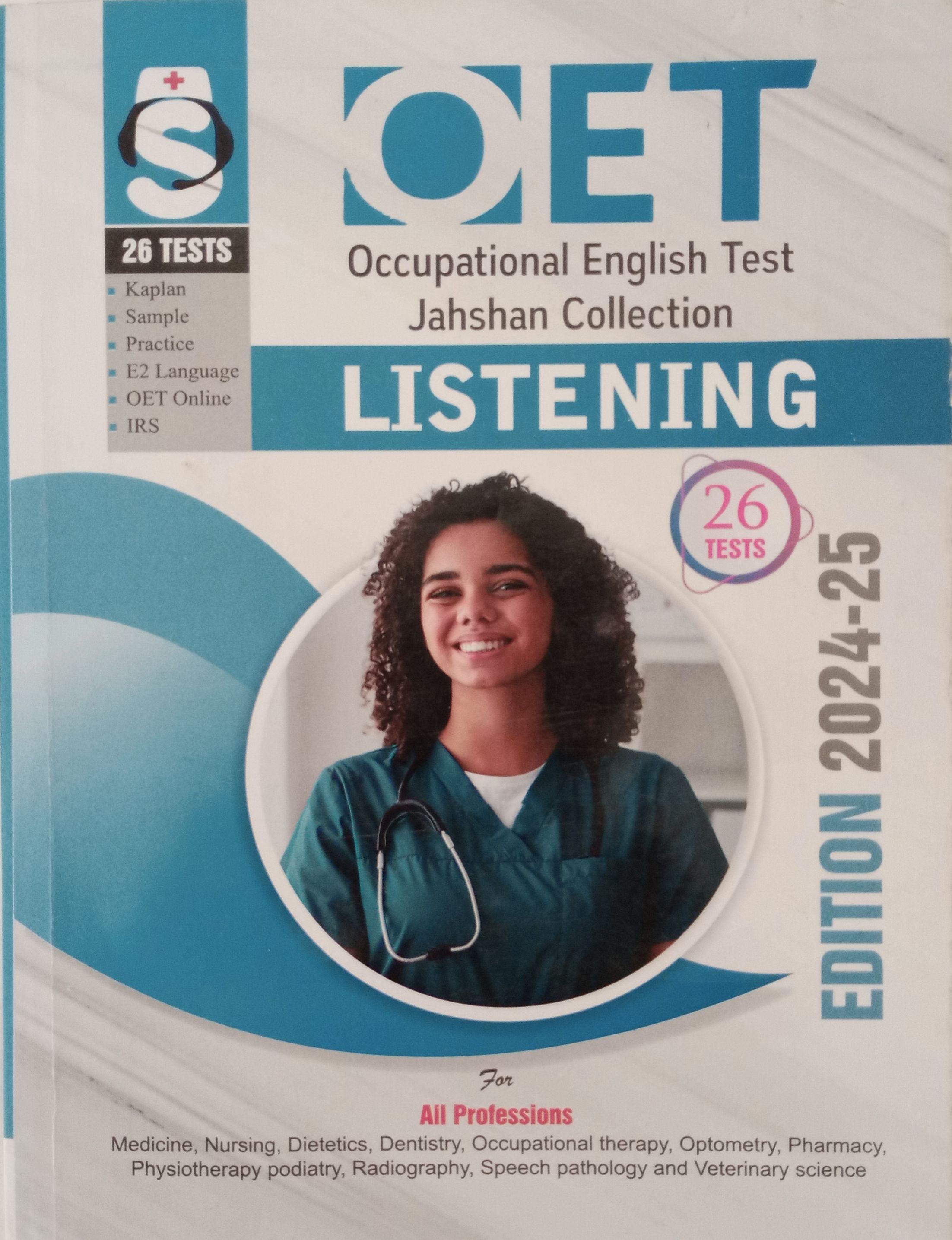 Jahshan Collection of OET (Occupational English Test) Listening Book ...