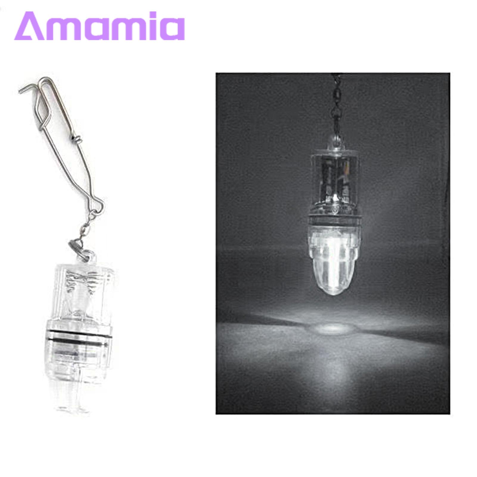 Amamia Fish Gathering Light Waterproof Deep Sea Underwater LED Lure ...