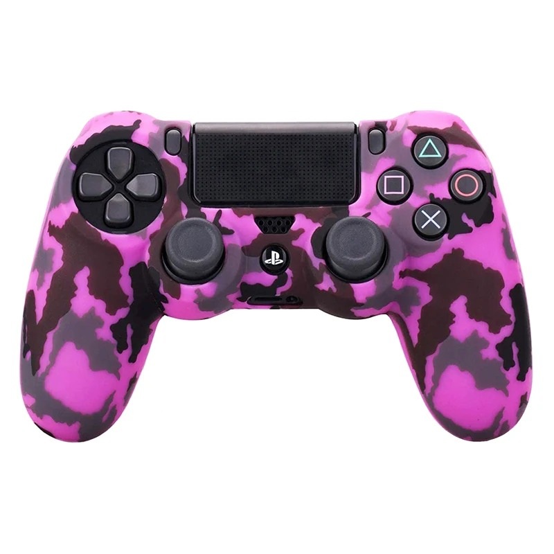 Colorful Anti-Slip Silicone Grip Cover Case Protector Skin for PS4 ...
