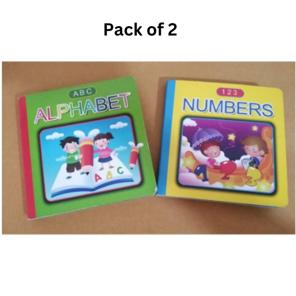 Books | (Pack of 2 ) Alphabets (A B C ) & Numbers ( 1 2 3 ) books for ...