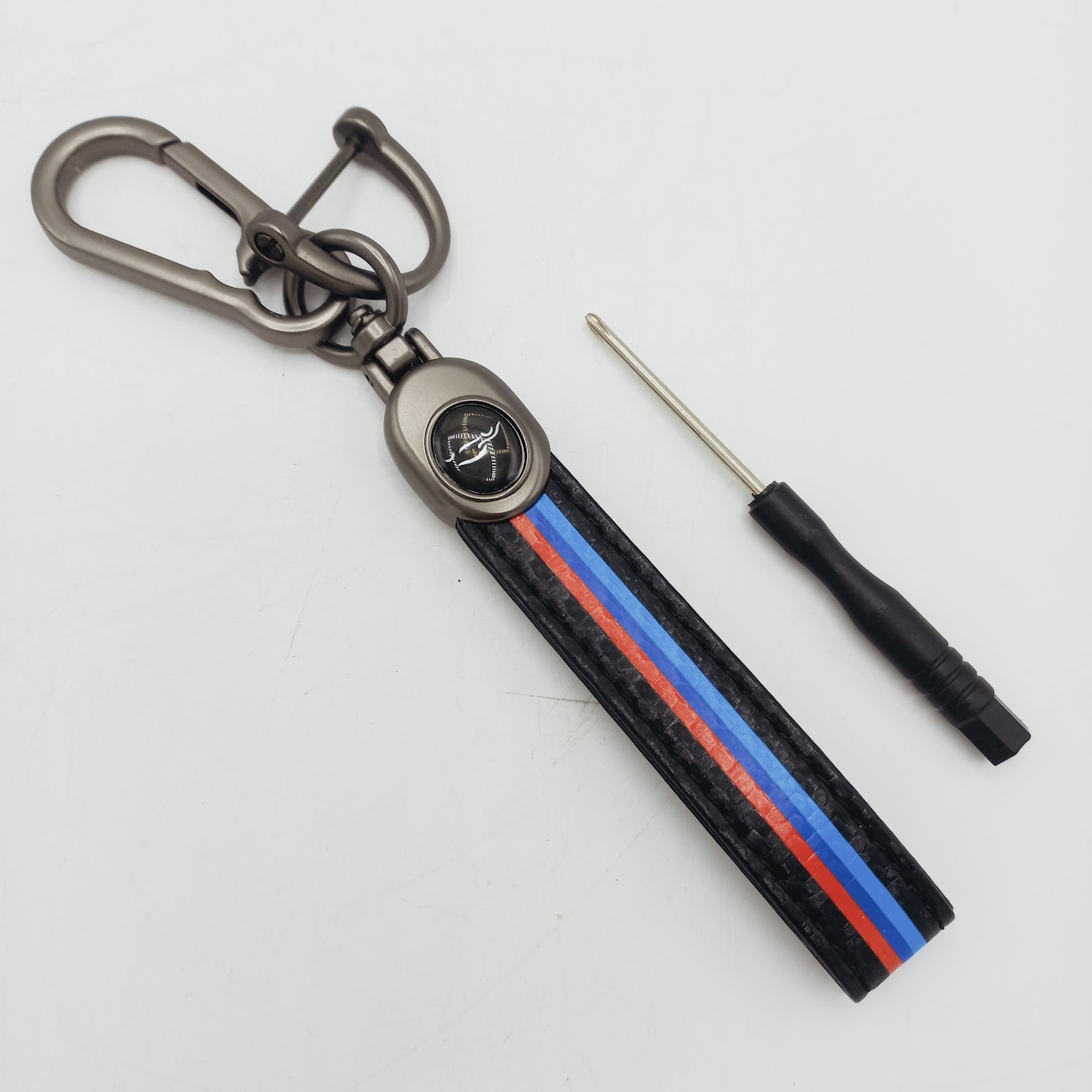 BMW Style Leather Key Chain - Metal- | Daraz.pk