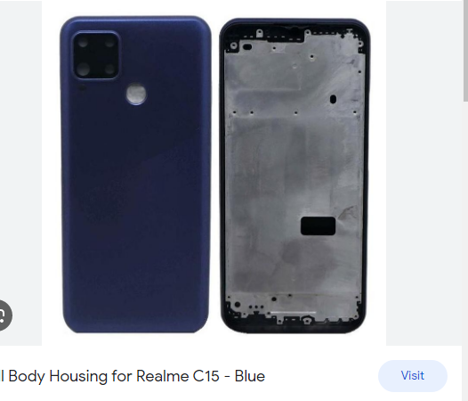 Realme C15- Original Full body-Phone Shell | Daraz.pk