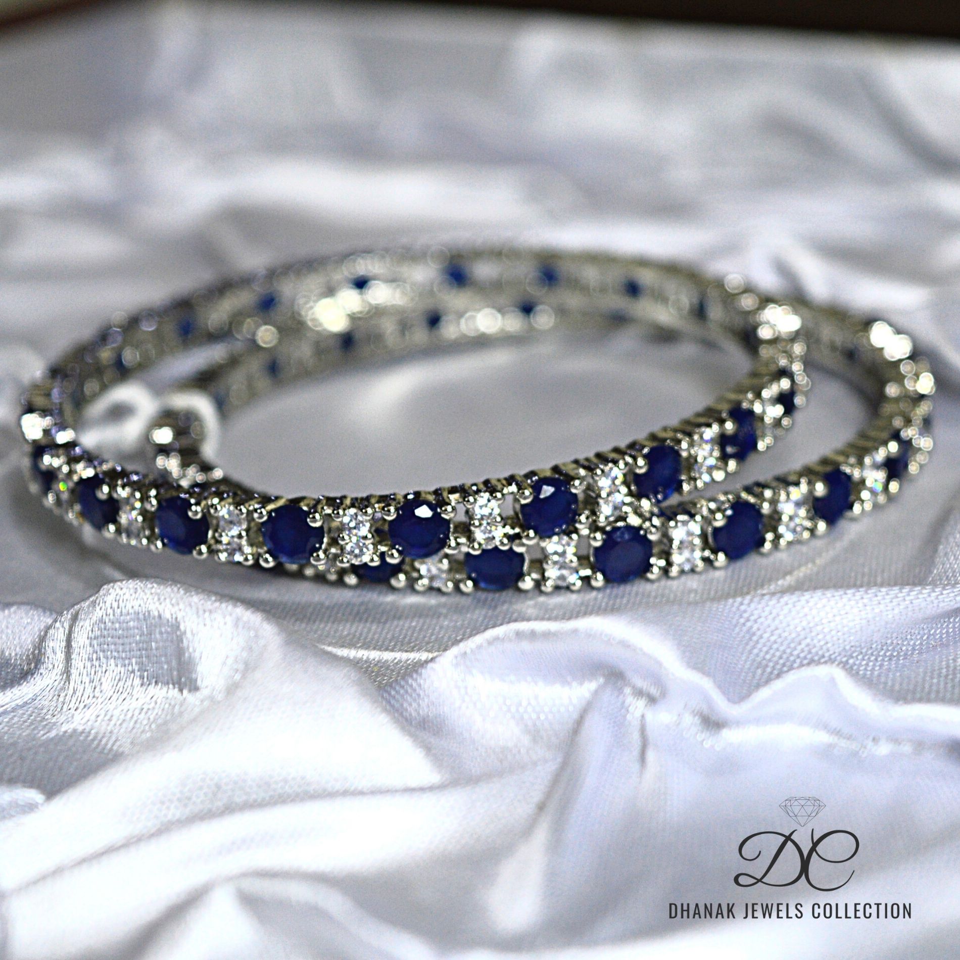 Dhanak Jewels Collection - Silver Polish Indian Made Bangles for Girls ...