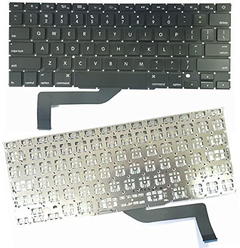 US Layout Keyboard Compatible with For Apple Macbook Retina A1398 ...