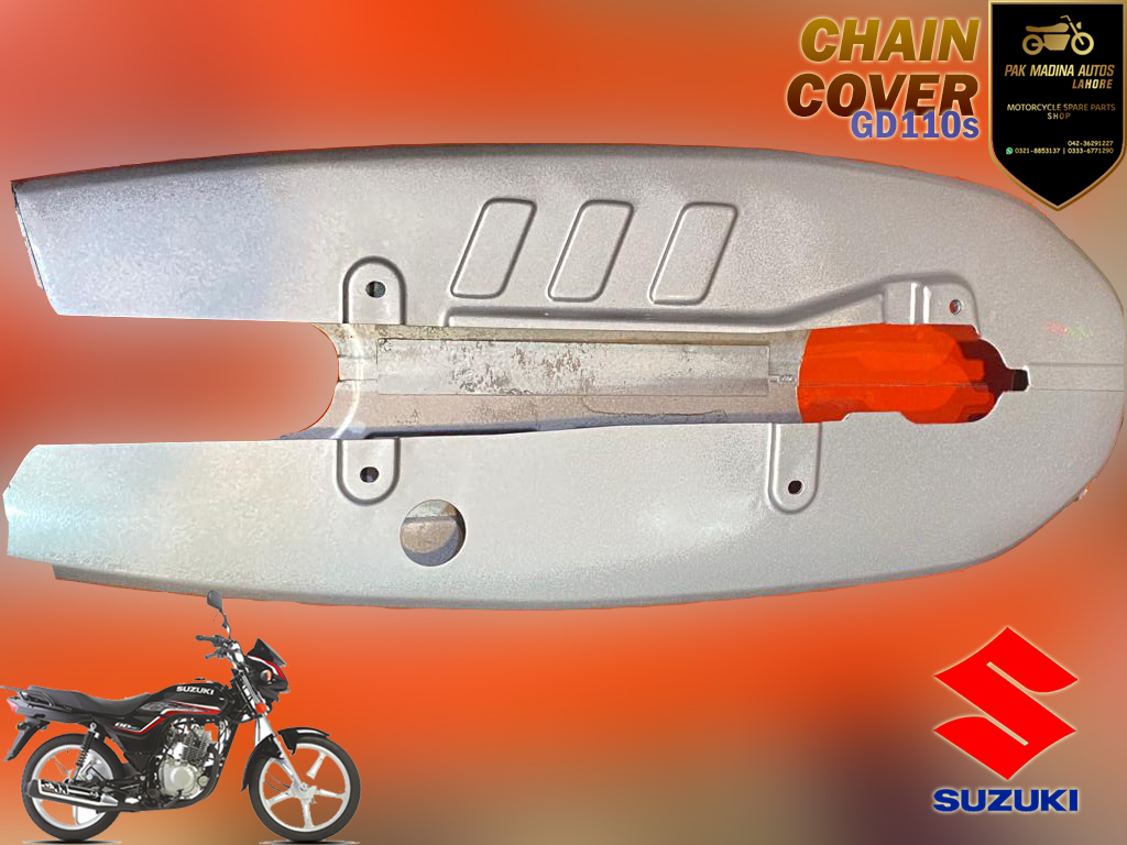 Motorcycle Chain Cover Case Genuine Parts Suzuki GD110 | Daraz.pk