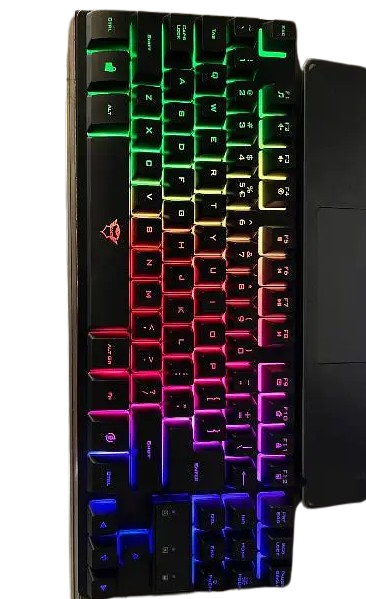 2 in 1Combo ,RGB Wind Membrane Gaming Keyboard and 7-Color LED Wired ...