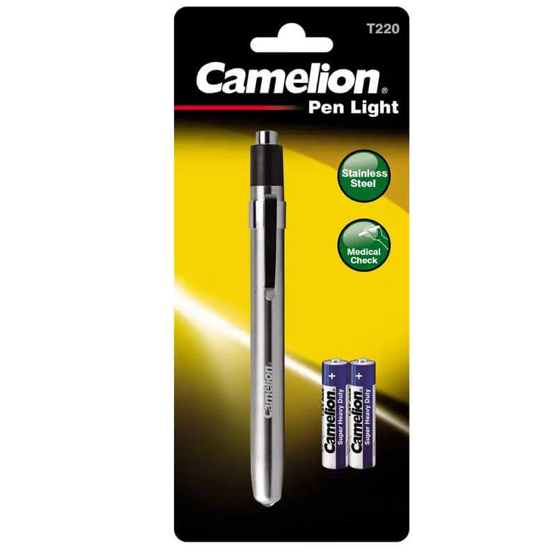 Camelion Doctor Light / Penlight – T220 Flashlight Penlight Medical LED ...