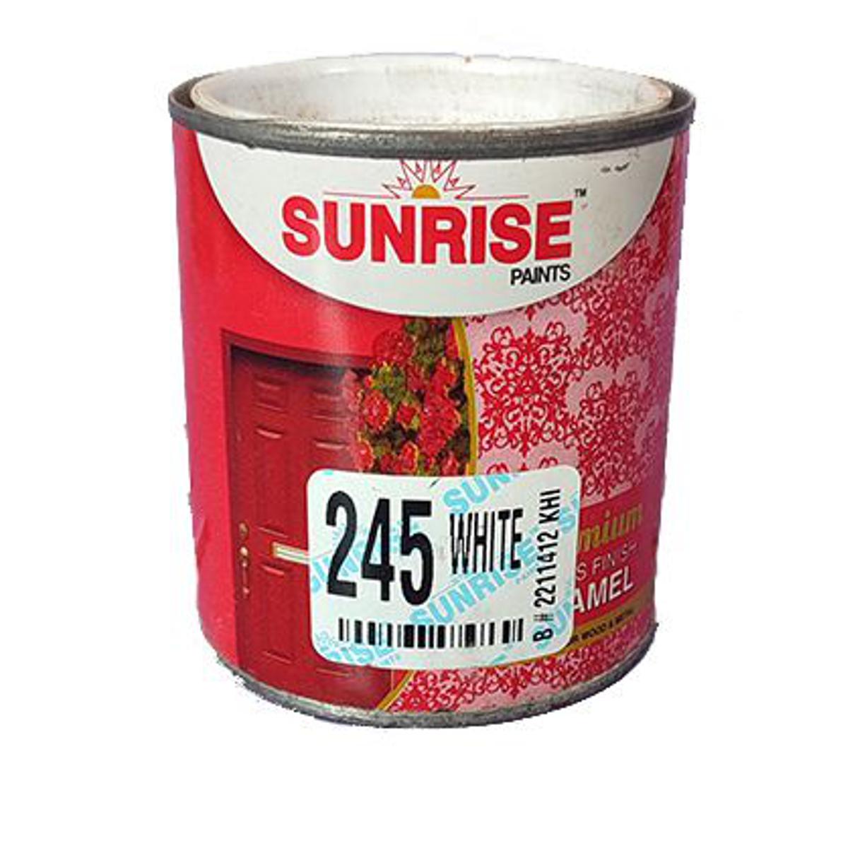 Sunrise Super Gloss Synthetic Enamel Paint For Wood & Metal All Colors ...